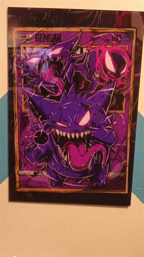 Gengar Pokemon Color Hex Picker From Image To  Pel