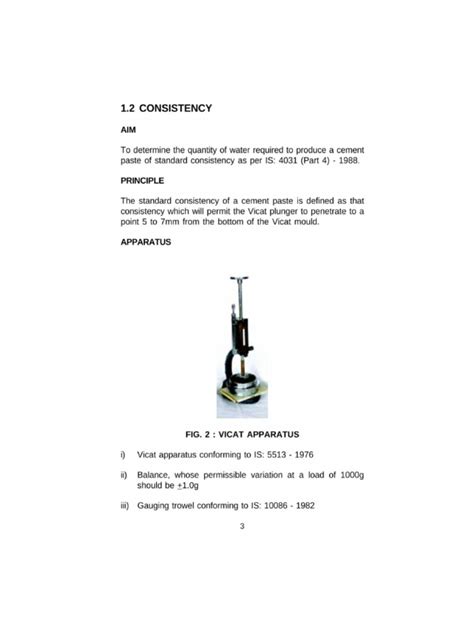 Consistency Test Pdf
