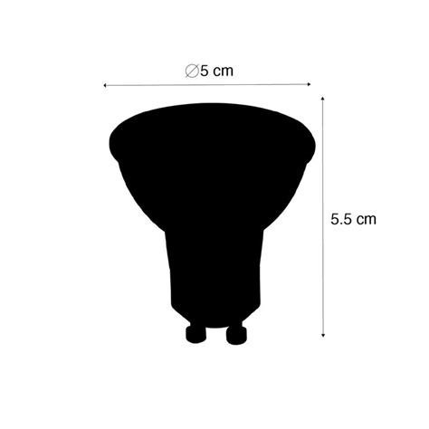Bec Led Gu10 5w 360lm 2700k Lampisilumini