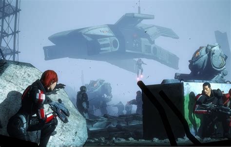 Wallpaper Mass Effect Shepard Ashley Williams Javik Garrus Vakarian