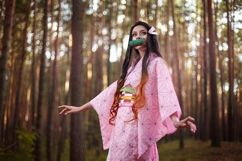 Nezuko Cosplay Photoshoot By Dzikan Rcawwsplay