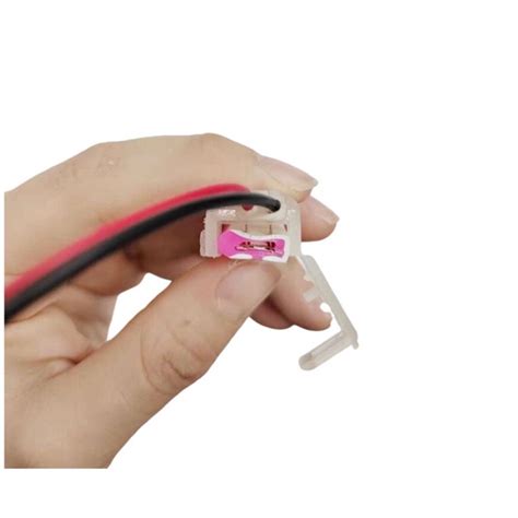 Jual KONEKTOR CONNECTOR JEPIT KABEL UNTUK DC 12V NEON FLEX LED STRIP