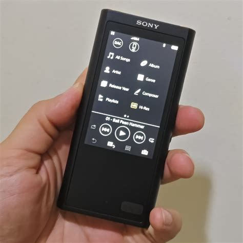 Sony Nw Zx300 Hi Res Walkman 64gb Digital Music Player Black Audio