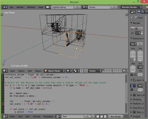Scripting Select Objects Based On Size Blender Stack Exchange