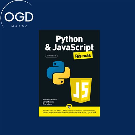 Python Et Javascript Megapoche Pour Les Nuls 2e Edition