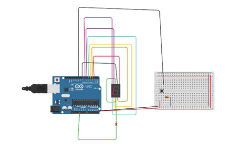 Tinkercad And Arduino 7 Segment Led Tutorial Eroppa