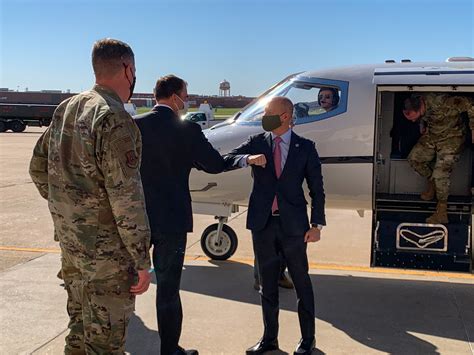 Under Secretary Manasco Visits Tinker Afb Tinker Air Force Base