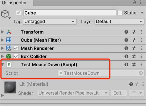 Unity Input System Onmousedown Unity