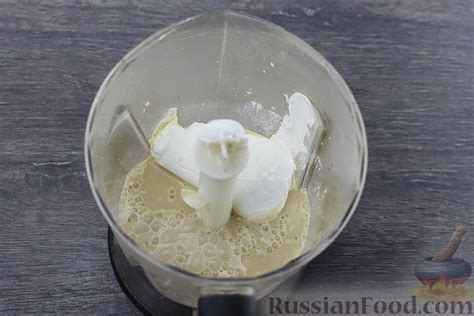 Рецепт Коктейль с кефиром кофе сгущёнкой и мороженым на