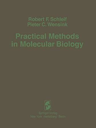 Buy Practical Methods In Molecular Biology Book Online At Low Prices In India Practical
