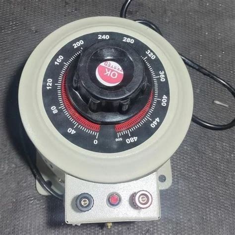 6w 5 A Round Single Phase Variac Transformer At ₹ 1750 In New Delhi Id 2850267501230