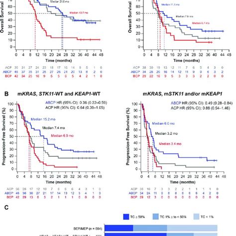 Survival And Pd L1 Expression Status In Patients With Kras Mutations Download Scientific