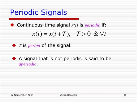 PPT Continuous Time Signals PowerPoint Presentation Free Download ID