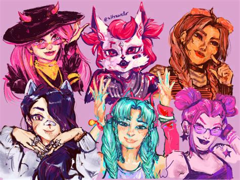 Fortnite With The Girlies 🎀 Haze Kimiko Jules Erisa Katalina