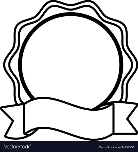 Winner Ribbon Outline