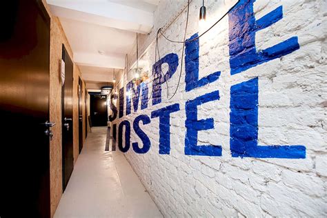 Simple Hostel A Colorful Hostel With Simple Interior And Eco Design