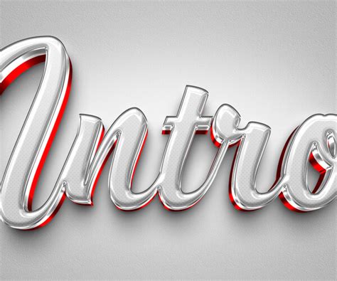 Artstation Intro Sd Fully Editable Text Effect Layer Style Psd