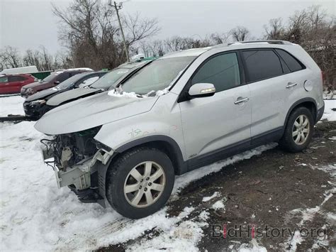 Report 5XYKTDA29CG260208 KIA SORENTO 2012 SILVER GAS Price And Damage