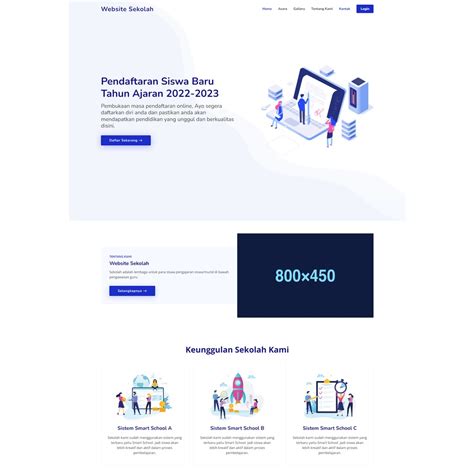 Jual Web Sekolah Ppdb Ci Pro Payment Gateway Tripay Shopee Indonesia