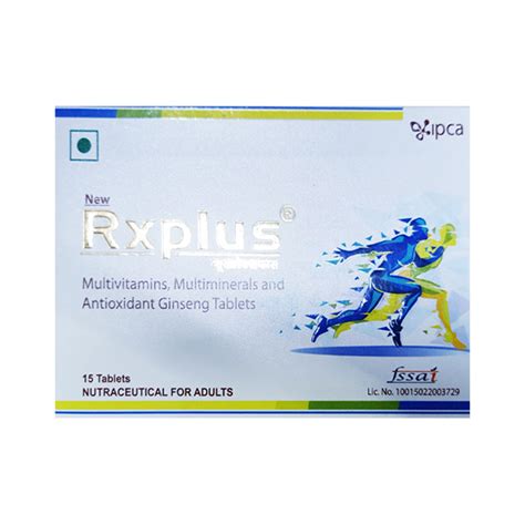 Buy Rx Plus New Tablet 15s Online At Upto 25 Off Netmeds