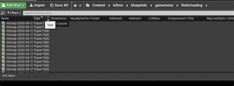 can i reorganize the content browser by type and alphabetically r