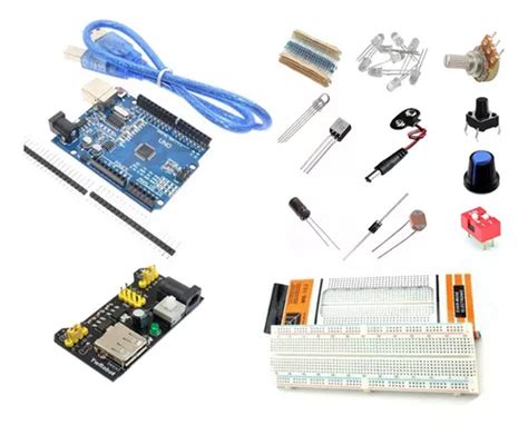 Kit Arduino Uno Basico Electronica Mercadolibre