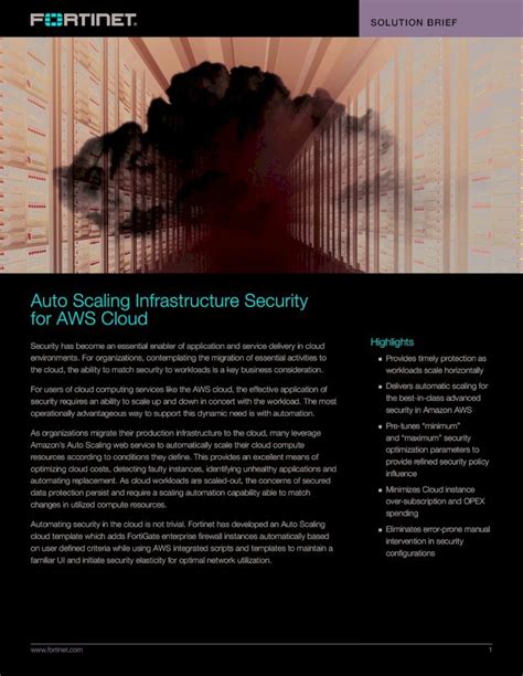 pdf auto scaling infrastructure security for aws cloud · pdf file 1