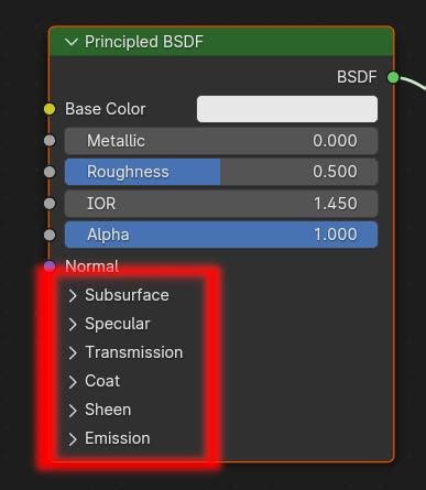 Collapsible Node Sections Basics Interface Blender Artists Community