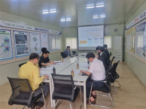 하절기 장마철 대비 산지 주민참여형 태양광발전소문혜15리 지역 특별 안전점검 실시설악타임즈
