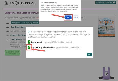 Testing Integration With Your Canvas Gradebook W W Norton