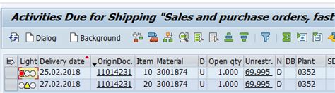 Vl10 Not Showing Po If Delivery Date Of Line Item Sap Community