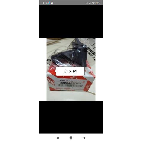 Jual Sensor Air Flow Sensor Map Airfrow Aflow Inova Altis Vios Original Shopee Indonesia