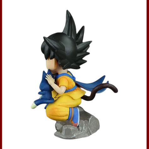 七龙珠gk场景童年小悟空抱普尔雅木茶小跟班手办动漫卡通模型摆件 阿里巴巴