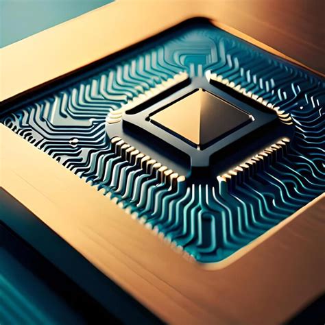 Premium Photo Microchip Circuit Board