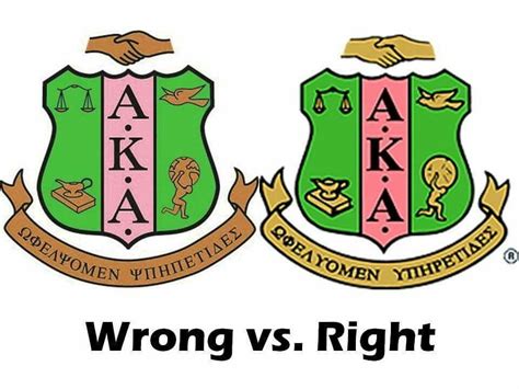 Always Use The Official AKA Shield Created By Our Founders Let S