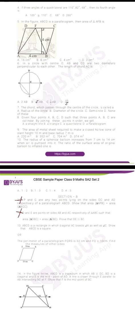 Test 3 Maths Subjective Test Teachmint