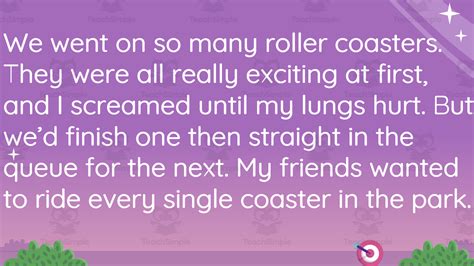 Reading Comprehension Fiction Set 3 Sample Funland Ppt By Teach Simple