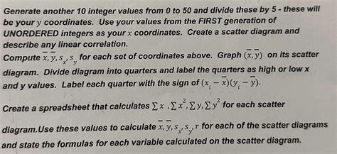 Answered Generate Another 10 Integer Values From 0 To 50 And Divide