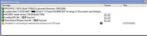 Proteus：simulation Is Not Running In Real Time解决方法 文章 软件开发 仿真 畅学电子网