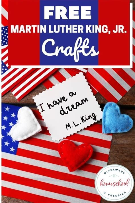 Free Martin Luther King Jr Crafts Martin Luther King Jr Crafts