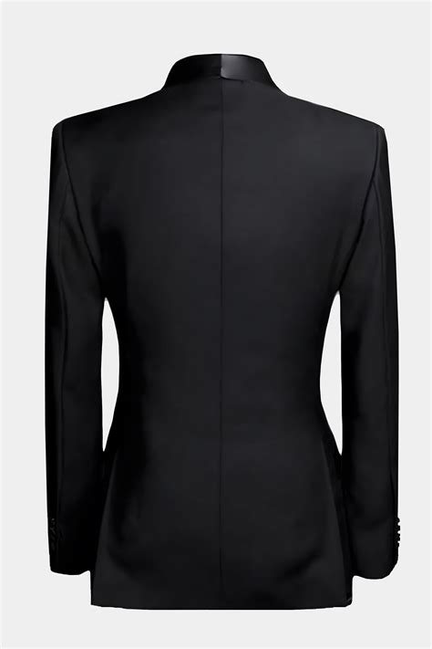 Black Double Breasted Tuxedo Piece Gentleman S Guru