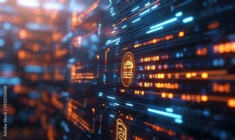 A Futuristic Computer Screen Displaying Complex Algorithms And Code Symbolizing The Power Of