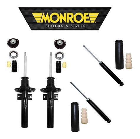 Kit De Amortecedores Vw Polo Fox Completo Monroe R Em Mercado Livre