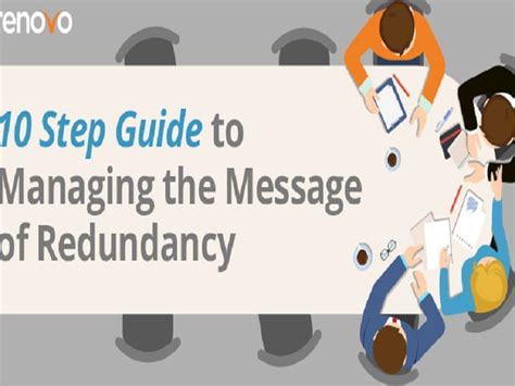 10 Step Guide To Managing The Message Of Redundancy Renovo Uk