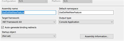 Question About Target Net Framework Version Issue Microsoft Dotnet Github