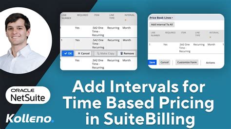 Netsuite Tutorial How To Add Intervals For Time Based Pricing In Suitebilling Youtube