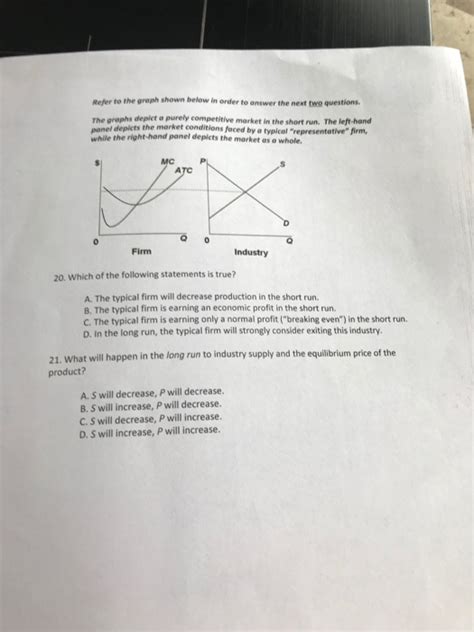 8 At Output Level Q A Average Product T Has Already