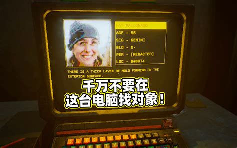 在古老的电脑上找配偶！玩到最后我人傻了 一只小地瓜呀 一只小地瓜呀 哔哩哔哩视频