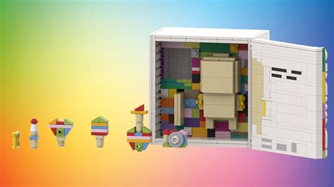 Lego Moc Originals Wooden Brickheadz By Ibrickheadz Rebrickable