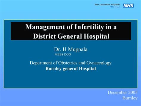 Ppt Management Of Infertility In A District General Hospital